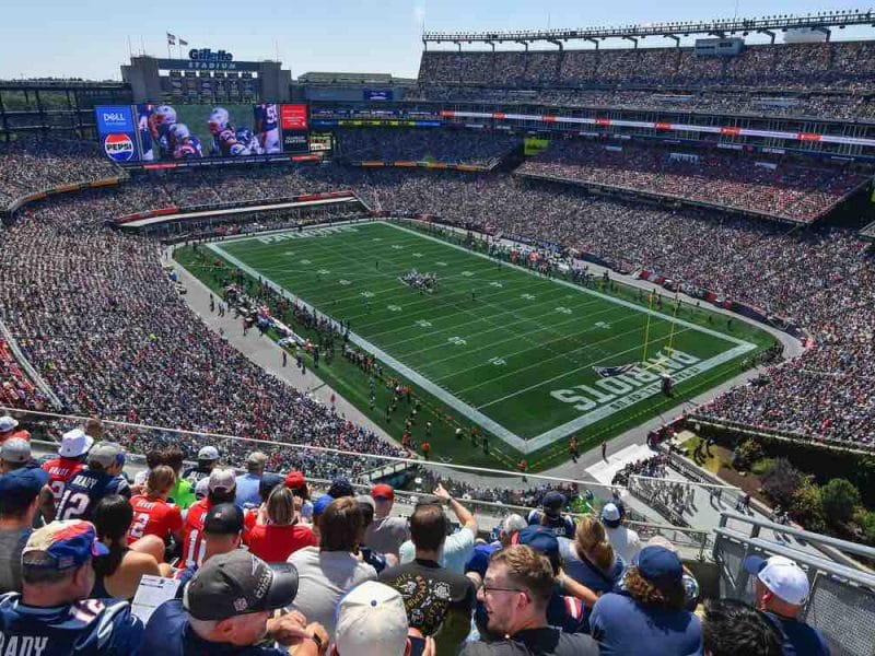 Gillette Stadium - Die Heimat der New England Patriots im Portrait ...