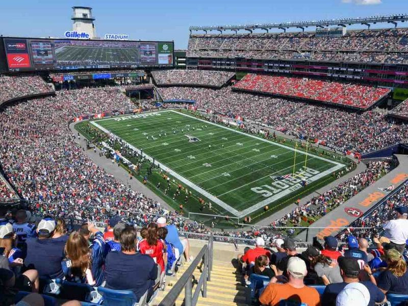 Location und Anreise zum Gillette Stadium - REDZONE INSIDER